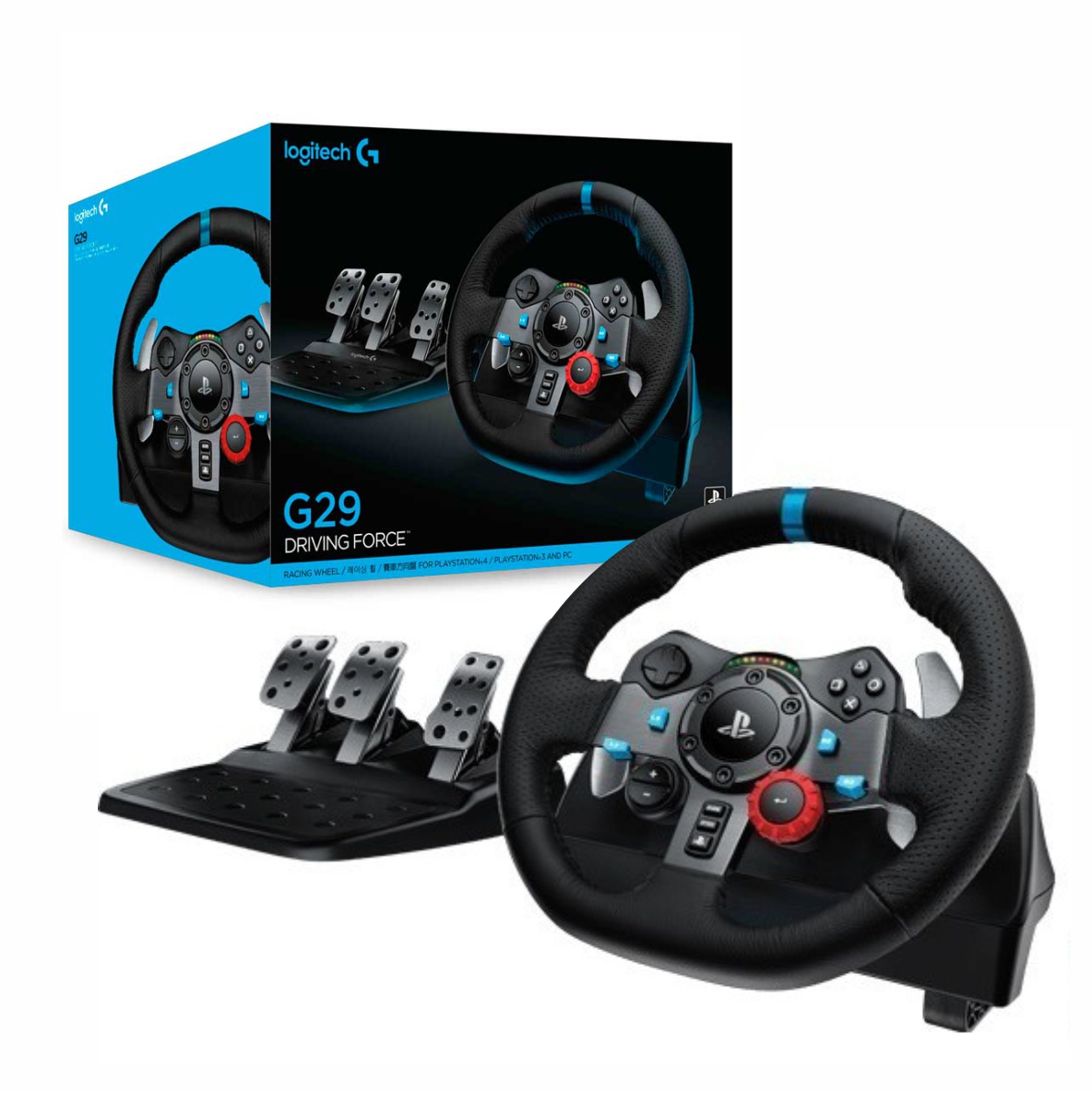 Volante Logitech G29 para PS4 y PS5 Gabinetes Accesorios Joystick y ...