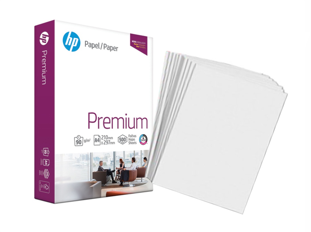 Papel HP A4 Premium Colorlok 90 gr Impresión Papel comun / foto / adhesivo