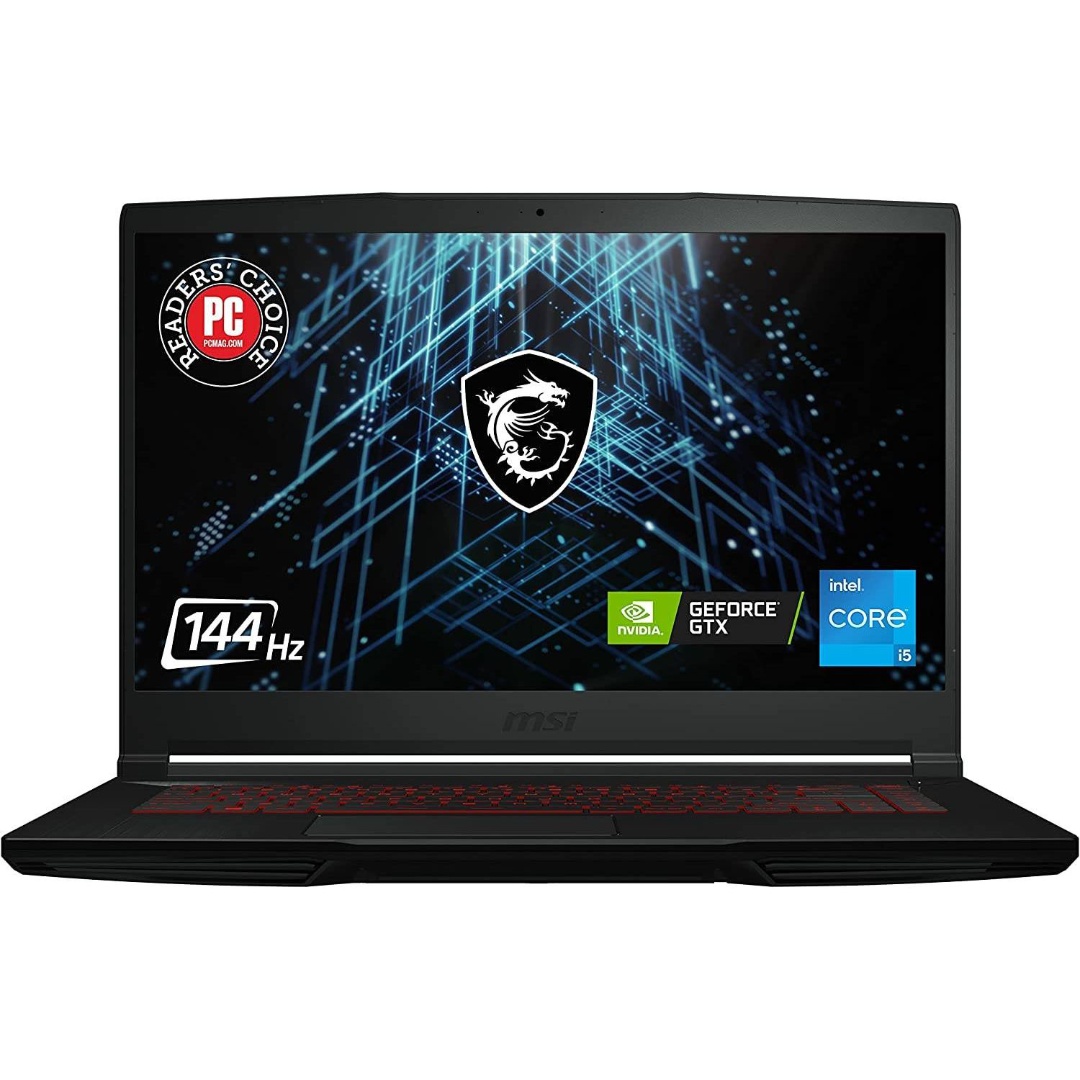 Notebook Gamer MSI Core i5 4.5Ghz, 8GB, 256GB SSD, 15.6" FHD, GTX 1650 ...