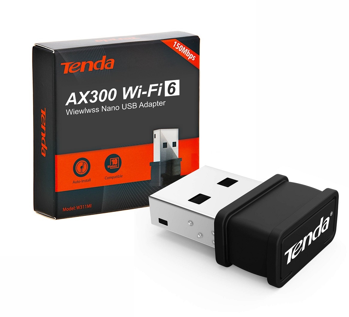 Adaptador Tenda USB wifi 256mbps nano Conectividad Adaptadores Wireless ...