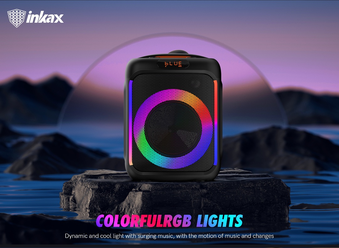 Parlante Inkax portable bluetooth 10W Audio Imagen Parlantes