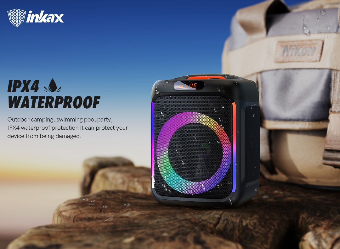 Parlante Inkax portable bluetooth 10W Audio Imagen Parlantes