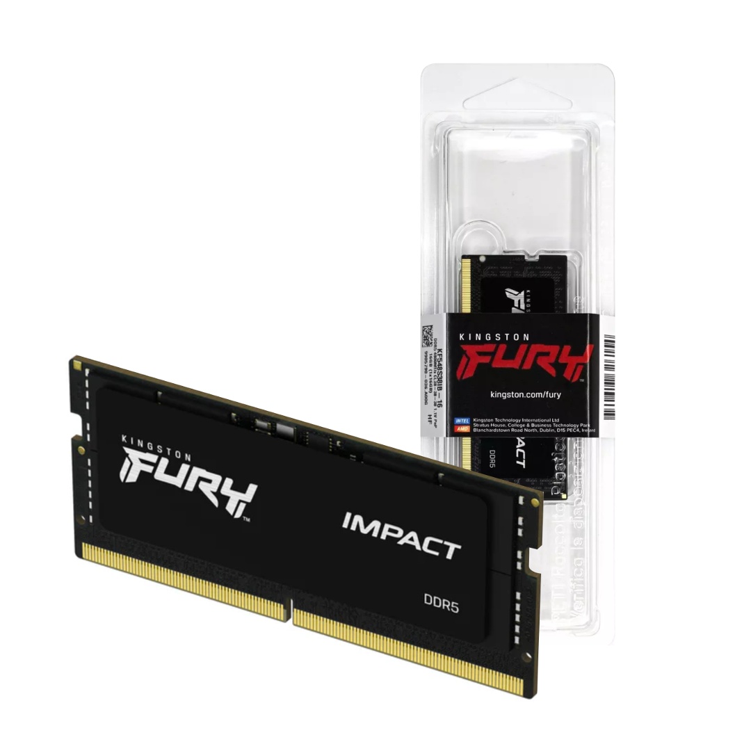 Memoria Kingston Fury Impact DDR5 32GB 4800MHz sodimm Hardware Accesorios Hardware (Memoria RAM, CPU